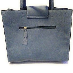 Diophy | Bags | Baby Blue Tote Purse | Poshmark